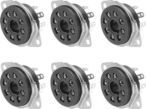 Meccanixity 6 Pcs 8pin Tube Socket Bakelite Tube Philippines Ubuy
