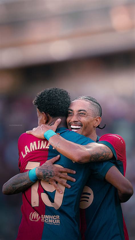 Raphinha And Lamine Yamal ️ Foto Di Calcio Calcio Calciatori
