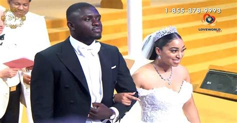 Pastor Anita Oyakhilome Absent From Sharons Wedding Photos ~ Naija