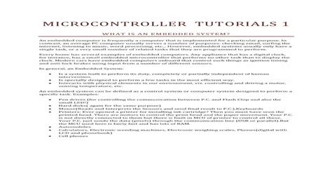 Pdf Microcontroller Tutorials 1 Dokumen Tips