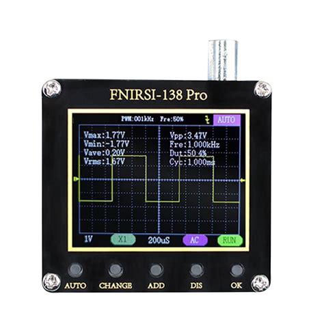 Auto Digital Oscilloscope Three Trigger Modes Handheld Oscilloscope