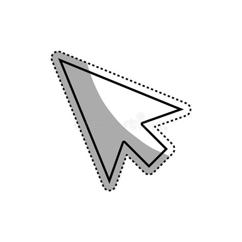 Arrow Cursor Icon Stock Vector Illustration Of Website 140601512