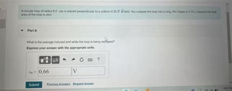 Solved A Circular Loop Of Radius Cm Us Placed Chegg