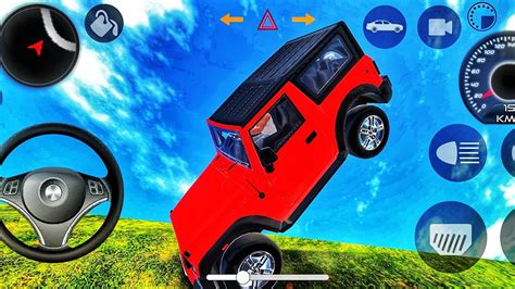 Indian Cars Simulator SUV Mahindra Thar So Realistic Driving Gadi