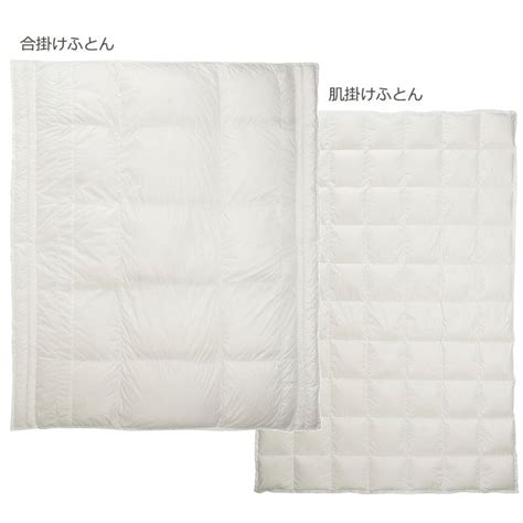 西川 プレミアム 羽毛掛けふとんツインダウン （リラックスシングル）合：175×210cm 肌：150×210cm Np0653