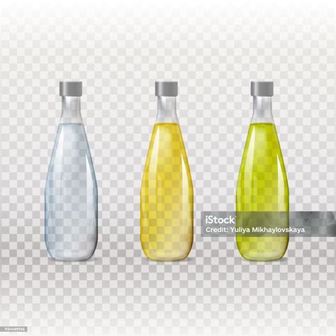 Templat Mockup Untuk Branding Dan Desain Produk Botol Transparan Kaca
