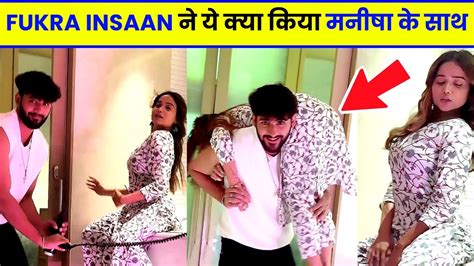 Fukra Insaan And Manisha Rani New Reels Video Manisha Rani New Reels