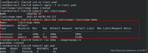 K8s（14）——kubernetes之kubernetes资源限制（cpu，内存，namespace限制）kubernetes 资源限制 Csdn博客
