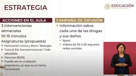 De Qué Trata La Campaña De La Sep Contra Las Adicciones “si Te Drogas