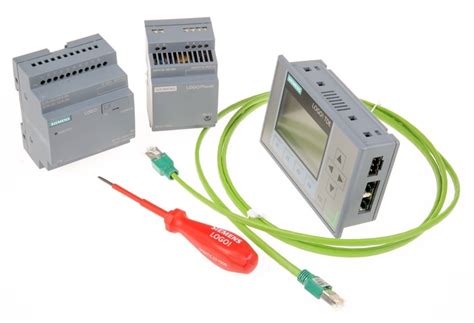 6ed1057 3ba10 0aa8 Siemens Siemens Logo 8 Logic Module Starter Kit 12 → 24 V Dc Relay 8 X