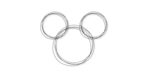 Mickey Mouse Head Stitch Richárd Bándi Svgembroiderydesign