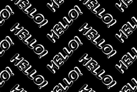 Text Seamless Pattern Vector Art Icons And Graphics For Free Download