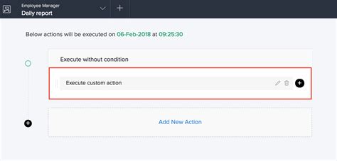 Configure Custom Action Manageengine Appcreator Help