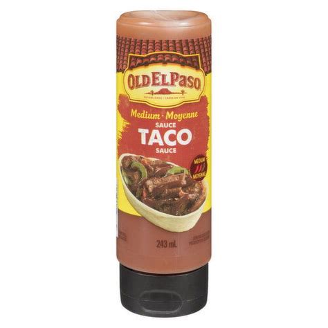 Old El Paso Taco Sauce Medium Save On Foods