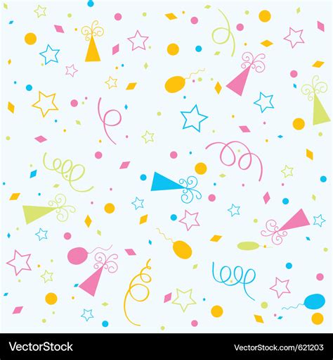 Template Birthday Background Royalty Free Vector Image