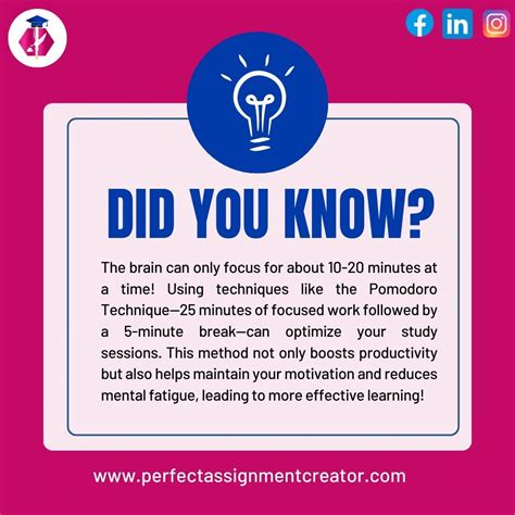 Perfect Assignment Creator On Linkedin Pomodorotechnique