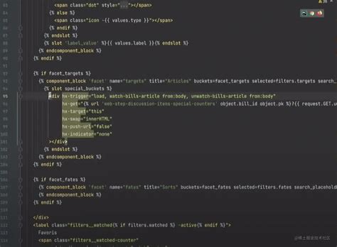 htmx后端主导的前端框架是啥样的大家好我卡颂 前端领域这几年涌现了很多新兴的前端框架比如QwikSvelt 掘金