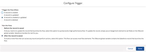 how to run part of the flow after the triggering event spring 21 new