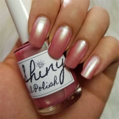 Light Pearl Pink Nail Polish 5 Free Handmade Indie Nail Polish Etsy