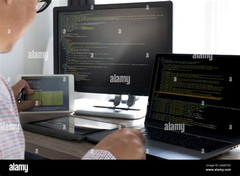 Programming Code Abstract Technology Background Developer Programming