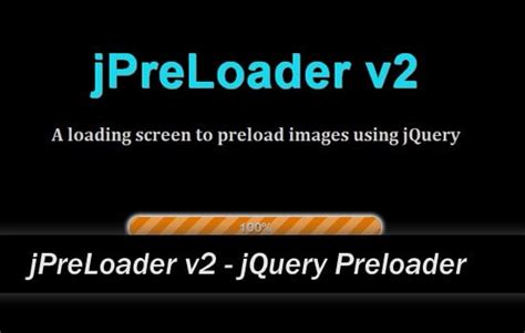 jpreloader v2 a preloading screen to preload images r jquery