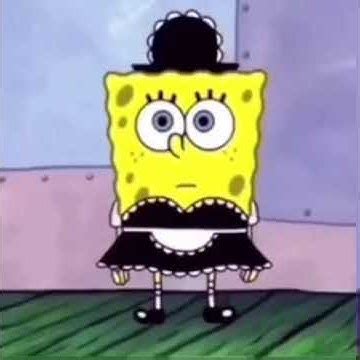 Stan Twitter Spongebob Wearing Maid Outfit Youtube