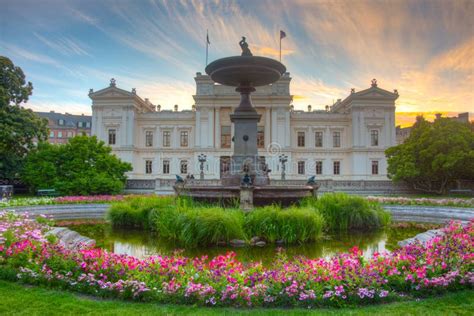 View Of The Lund University In Sweden Stock Photo Image Of College