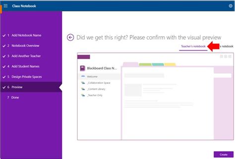 Microsoft Onenote Setting Up A Class Notebook Via Blackboard Ms Teams And Onenote App E