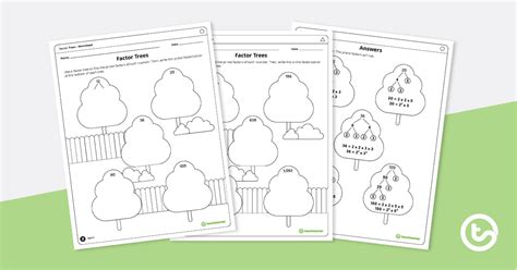 Free Math Factor Trees Worksheet Download Free Math Factor Trees Worksheet Png Images Free
