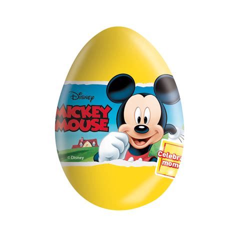 Zaini Mickey Mouse Chocolate Surprise Egg 20 G Party City