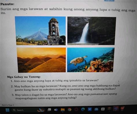 Panuto Suriin Ang Mga Larawan At Sabihin Kung StudyX