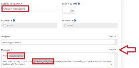 Inbox Message Automations Hostaway