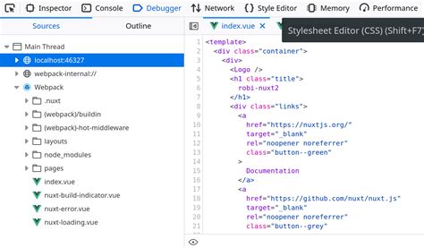 Enabling Nuxtcomponents Makes Source Mapped Files Disappear From
