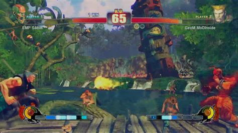 GeoM MoDInside Guile Vs EMP Sabin Casuals 10 Wmv YouTube