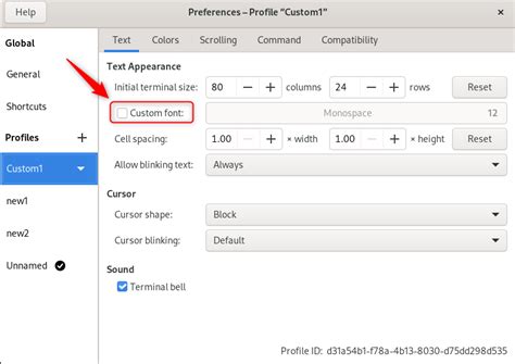 How To Change The Font Of Terminal In Linux LinuxWays