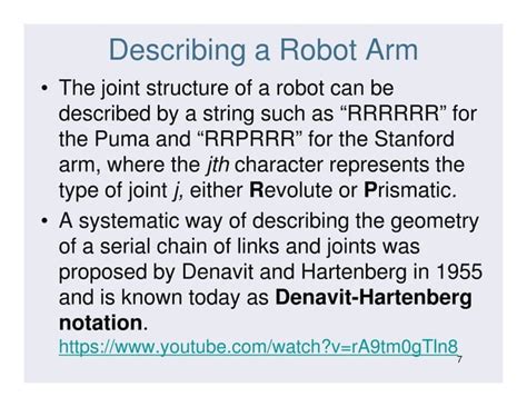 Robot Arm Kinematics Pdf Robotics Technology And Computing