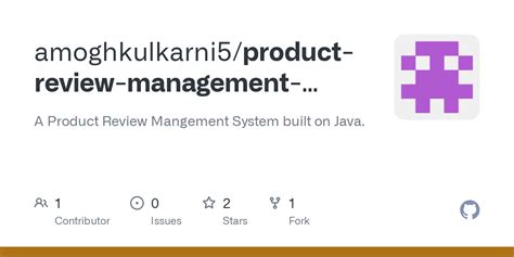 Github Amoghkulkarni5product Review Management System A Product Review Mangement System