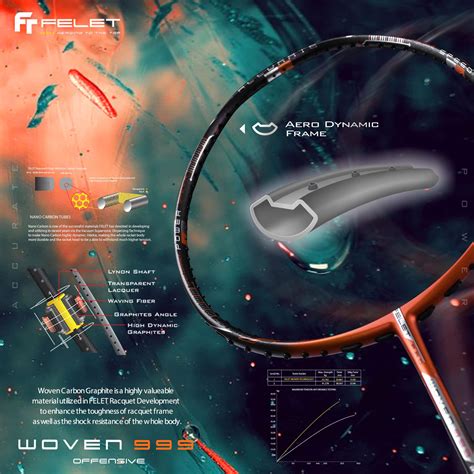 RQ WOVEN 999 HIGH END FELET PROFESSIONAL RACKET Lazada