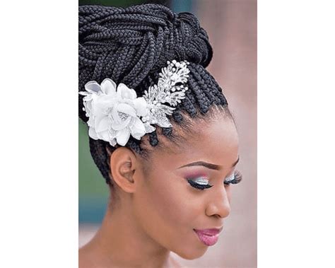 55 Stunning Black Wedding Hairstyles And Haircuts With Photos Fabbon