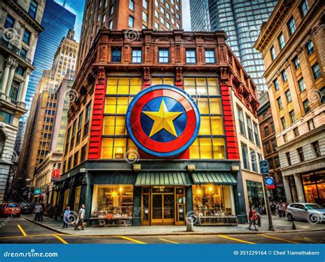 Iconic Manhattan Comic Shop A Superherothemed Architectural Gem