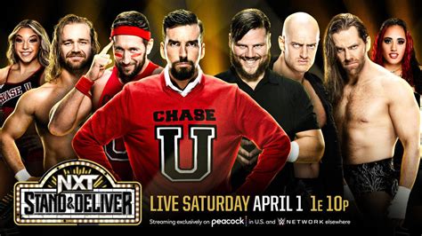 Carte De Wwe Nxt Stand And Deliver 2023 Catch Newz