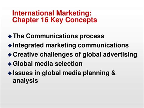 Ppt International Marketing Chapter 16 Key Concepts Powerpoint Presentation Id6949915 Ppt International Marketing Chapter 16 Key Concepts Powerpoint Presentation Id6949915