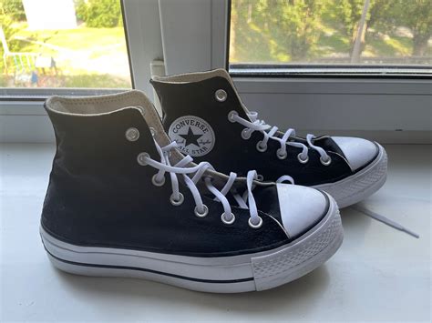 Оригінальні конверси Converse Chuck Taylor All Star Platform Hi Black 1 500 грн Кеди Київ на Olx