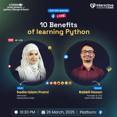 Python Learnpython Interactivecares Facebooklive Webdevelopment Interactive Cares