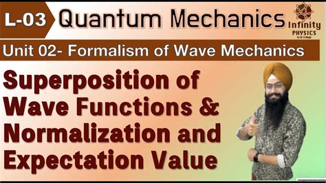 L Unit Superposition Of Wave Functions Normalization Condition