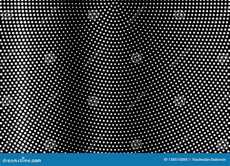 White Dots On Black Background Dark Halftone Vector Texture Vertical