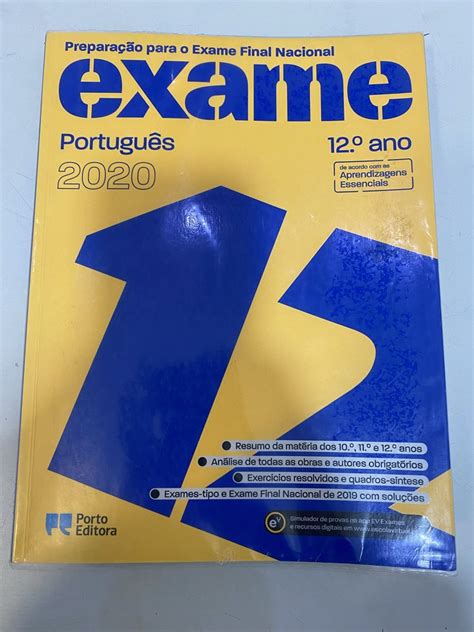 Livro De Preparação Para O Exame Final Nacional De Português 12o Ano