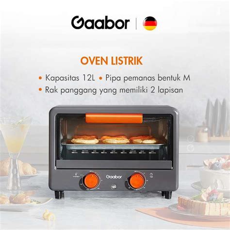 Jual Gaabor Gt M12a Oven Listrik Alat Dapur Electric Microwave Multifunction Penghangat Makanan