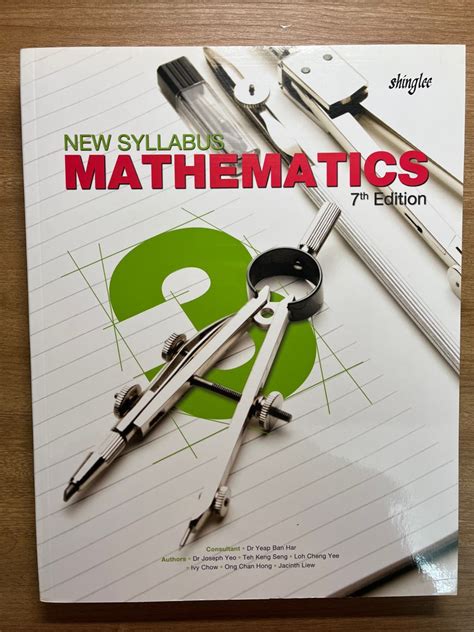 Sec 3 Math Textbook Hobbies And Toys Books And Magazines Textbooks On