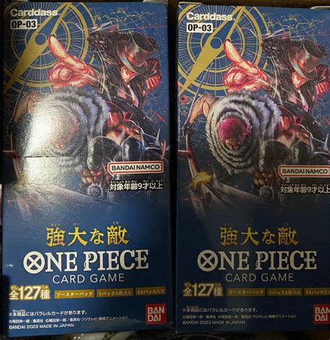 One Piece Booster Box TCG OP Mighty Enemies Hobbies Toys Toys Games On Carousell
